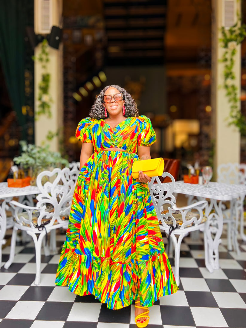 Unwabu Maxi Dress – VALC Fashion Studio